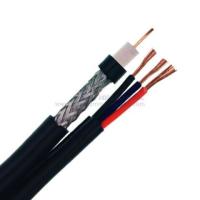China 40% 3X26 AWG CCTV Cable RG59+2C Cctv Coaxial Cable For Voice Communication BC/CCS for sale