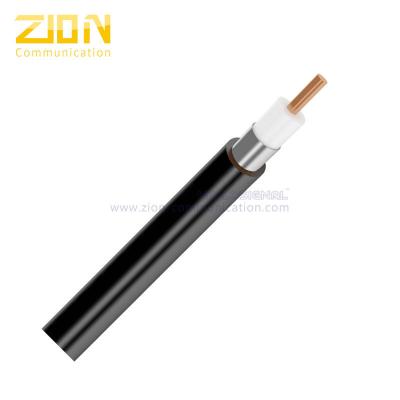China Trunk Coax Cable PS 500 Copper Clad Aluminium center CCA strip with PE Outer Jacket for sale