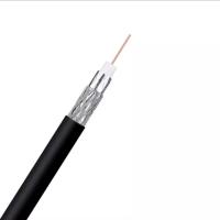 China RG6U CCS 95% AL PVC RG6 Bonded Aluminum Polyproylene CCTV Coaxial Construction Cable for sale