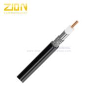 China RG11 Aluminum braid wire 60% coverage PE Coaxial Cables RG 11 Coaxial Cable CPR Reach RoHS Certificate for sale