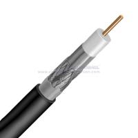 China RG11 Cable 75 Ohm 14AWG CCS Foamed PE Jelly Jacket Coaxial Cable for sale