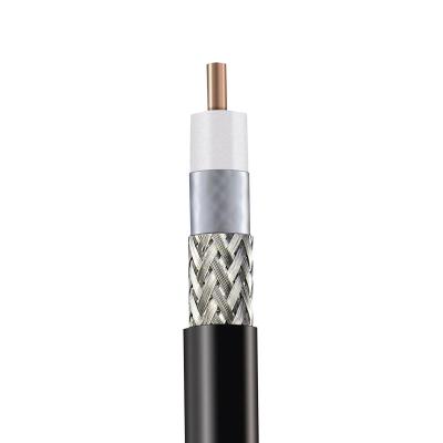 China RG11 S 90% Jelly PE 75 Ohmtv Trunking Cables Rg11 Messengered Outdoor for CATV for sale