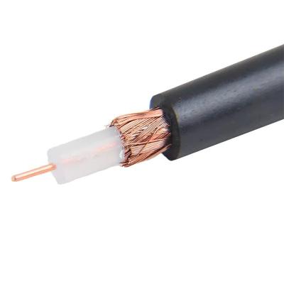 China RG11U BC FEP 95% BC Copolymer Coaxial Cable CCTV Camera Communication Audio Flexible Cable for sale
