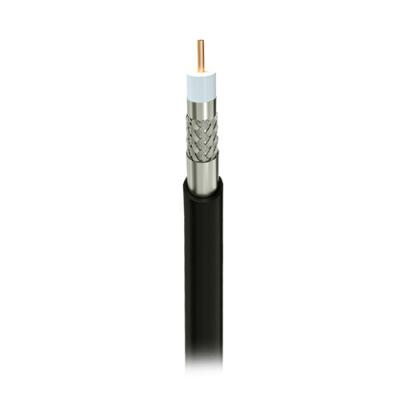 China Rg11 Cable Tri- Shield, PVC CMR or CMG  Jacket, Galvanized Steel Wire Messenger for Aerial Distribution Line in CATV for sale