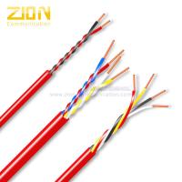China JB-YY Fire Alarm Cable Bare Copper Solid Colored PVC 300m/Spool For Security System for sale