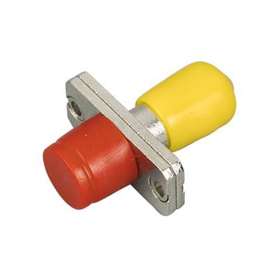 China FC-ST SX Hybrid Fiber Optic Adapter/Coupler with Ceramic Sleeve and Wide Operating Temperature (-40 to +85℃) in Metal or Plastic Frame for sale