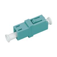 China LC OM3 SX Fiber Optic Adapter with ≤ 0.2dB Alternating Loss Ceramic or Metal Sleeve and Wide Operating Temperature for sale