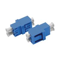 China LC UPC DX High-Low Fiber Optic Adapter with ≤ 0.2dB Alternating Loss, Ceramic or Metal Sleeve, and Wide Operating Temperature (-40 to +85℃) for sale