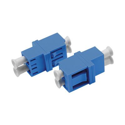 China LC UPC DX High-Low Fiber Optic Adapter with ≤ 0.2dB Alternating Loss, Ceramic or Metal Sleeve, and Wide Operating Temperature (-40 to +85℃) for sale
