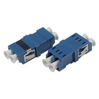 China LC UPC DX Welding Symmetry-type Fiber Optic Adapter Without Flange with ≤ 0.2dB Alternating Loss for sale
