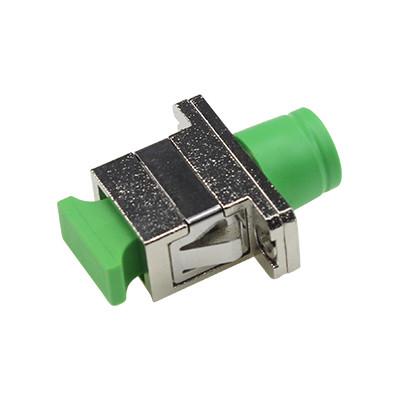 China SC-FC SX Hybrid Fiber Optic Adapter Coupler with Ceramic or Metal Sleeve and Wide Operating Temperature (-40 to +85℃) for Low Insertion Loss for sale