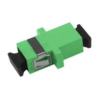 China SC APC SX Fiber Optic Adapter with Ceramic Sleeve and Low Insertion Loss for Wide Operating Temperature Range for sale