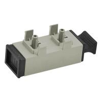 China SC MM With Legs Fiber Optic Adapter/Coupler with ≤ 0.2dB Alternating Loss Ceramic or Metal Sleeve and Wide Operating Temperature (-40 to +85℃) for sale