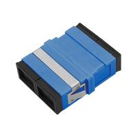 China 4 Core SC UPC DX Fiber Optic Adapter Without Flange for Low Insertion Loss Connectivity for sale