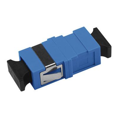 China SC UPC SX Welding Fiber Optic Adapter Without Flange Featuring Ceramic Sleeve and Low Insertion Loss for sale