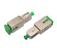 China SC APC Female to SC APC Male Plug-In Fixed Fiber Optic Attenuator 1-25dB for Precise Signal Control for sale