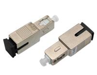 China SC UPC Female to Male Fiber Optic Attenuator with Low Insertion Loss High Return Loss and Precise Attenuation Control for sale