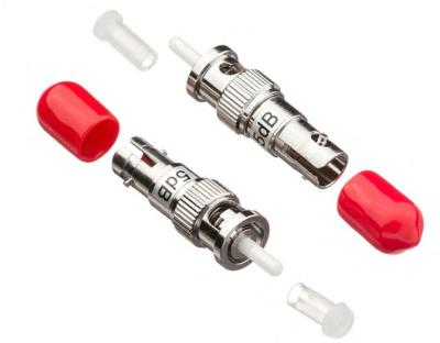 China FC UPC Female to FC UPC Male Plug-In Fixed Fiber Optical Attenuator with 1-25dB Range and Low Insertion Loss for sale