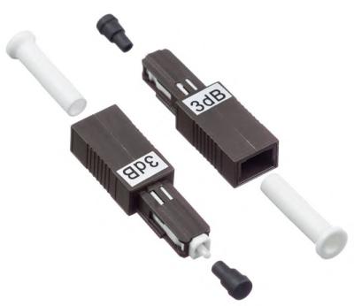 China MU UPC Female to Male Plug-In Fixed Fiber Optical Attenuator with 1-25dB Attenuation and Low Insertion Loss for sale