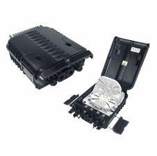 China Fiber Optic Terminal Box with IP55 to IP68 Rating, ABS/ABS+PC/PP+Glassfiber Material, and 4/8/12/16/24/48/96 Cores for sale