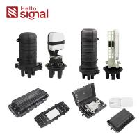 China Fiber Optic Splice Closure with 24/48/96/144 Cores IP55 to IP68 Rating and PP/PC/PC+ABS Material for sale