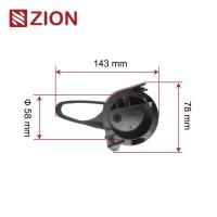China ZCPAC-02 FTTH Nylon Flat Cable Drop Clamp | High-Strength Fiber Optic Cable Clamp for Outdoor Applications for sale