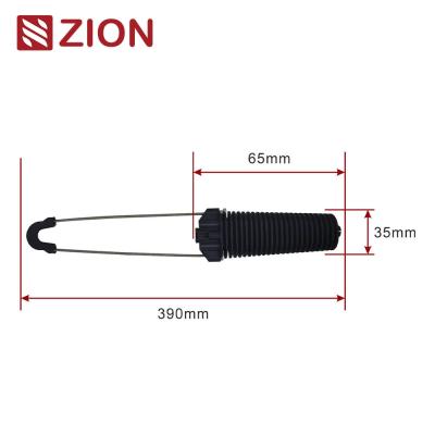 China ZCPGC-03 - FTTX ADSS Tension Anchor Clamp with High Strength for Fiber Overhead Cable Suspension for sale
