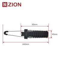 China ZCPGC-07 - FTTX ADSS High Strength Tension Anchor Clamp for Secure Fiber Overhead Cable Suspension for sale