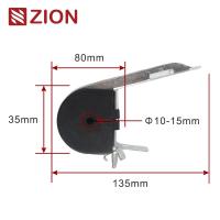 China FTTX ADSS J Hook Suspension Clamp ZCTGC-03 - Ideal for ADSS Fiber Optic Round Cable for sale