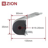 China ZCTGC-04 - FTTX ADSS Suspension Clamp with J Hook for ADSS Fiber Optic Round Cable for sale