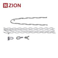China Dead-End Clamp for Medium and Long Span Applications | Durable Tension Hardware for Aerial Cable Installations for sale