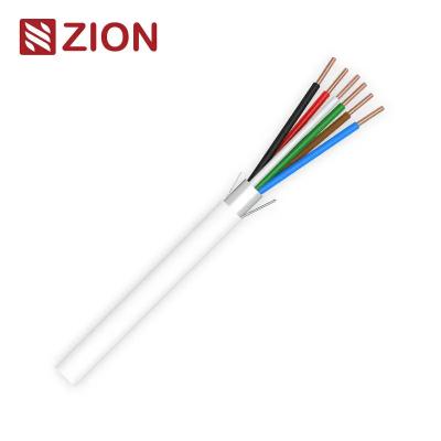 China NO.P7110344 18AWG 6C STR Shielded Plenum Cable - Premium Shielded Wiring with Six Conductors for sale