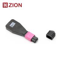 China 24 Fibers MTP OM4 Fiber Optic Loopback Module Cable for 40/100G Network Testing for sale