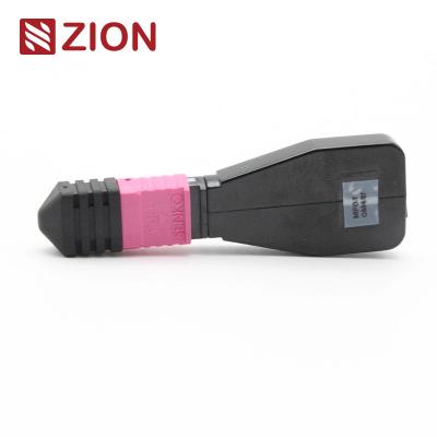 China 8 Fibers MTP OM4 Fiber Optic Loopback Module for 40/100G Network Testing for sale
