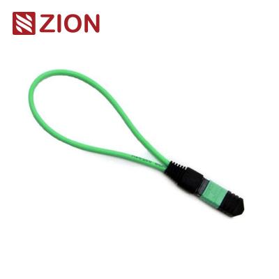 China 24 Fibers MTP Singlemode Fiber Optic Loopback Module with High Return Loss for 40G/100G Networks for sale