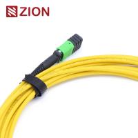 China 12 Fibers MTP Female To MTP Female Patch Cord Singlemode 3.0mm LSZH for High-Density Data Centers for sale