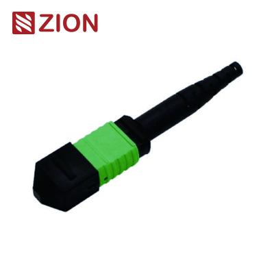 China MPO Fiber Optic Connector with Low Insertion Loss, High Return Loss, and Wide Operating Temperature Range for sale