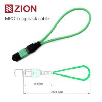 China 24 Fibers MPO Singlemode Fiber Optic Loopback Module for 40/100G Network Testing for sale