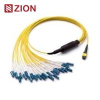 China 24 Fibers Singlemode MPO-LC Harness Cable 2.0mm Straight for High-Density Data Centers for sale
