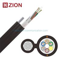 China GYFTC8A FRP CSM Aluminum Armored Figure 8 Fiber Optic Cable Aerial Installation for sale