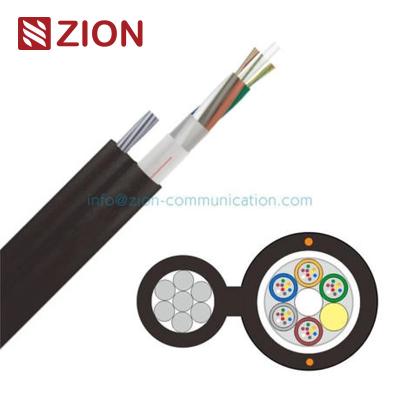 China GYFTC8A FRP CSM Aluminum Armored Figure 8 Fiber Optic Cable Aerial Installation for sale