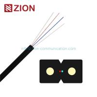 China Flat Type FTTH Self-Support Single Mode 1 2 4 Core Drop Cable 2.0x3.0 LSZH for sale
