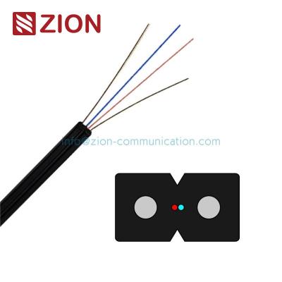 China LSZH Bow Type Drop Cable GJXH Steel Wire Strength Member 2.0x3.0 for sale