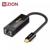 China Type-C/RJ45 Gigabit Network Adapter High-Speed USB-C to Ethernet Connectivity for sale