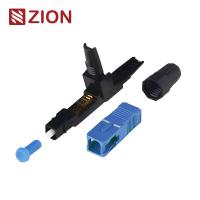 China ZCSC01-U60 SC UPC Fast Assembly Fiber Quick Connector for sale