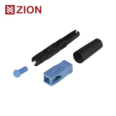 China SC UPC Fast Assembly Connector - Reusable Fiber Optic Fast Connector with High Installation Success Rate and Embedded Fiber Optic Structure for sale