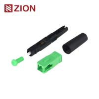 China ZCSC04-A50 SC APC Fast Assembly Fiber Optic Connector with High Installation Success Rate Reusable and Embedded Fiber Optic Structure for sale