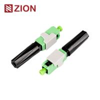 China SC APC Fast Connector with High Installation Success Rate Reusable and Embedded Fiber Optic Structure for FTTH and Harsh Environments for sale