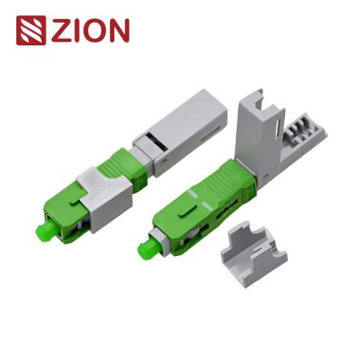 China SC APC Fast Connector with Fast Assembly Reusable Design for High Installation Success Rate in FTTH Applications for sale