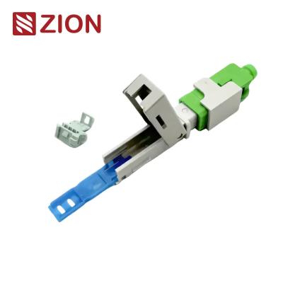 China SC APC Fast Assembly Connector with High Installation Success Rate Reusable Embedded Fiber Optic Structure for Data Video Transmission for sale
